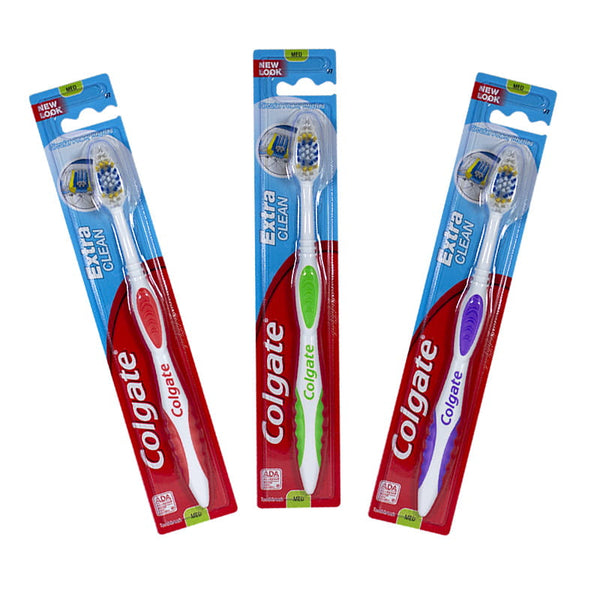 All Travel Sizes: Wholesale Colgate Extra Clean Brush Medium: Colgate