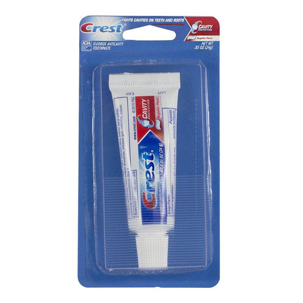 All Travel Sizes: Wholesale Crest Regular Toothpaste - 0.85 oz. Carded ...