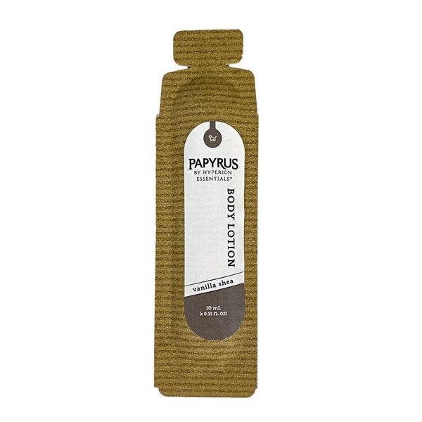 All Travel Sizes: Wholesale Papyrus Body Lotion in Paper Vials -10 ml ...