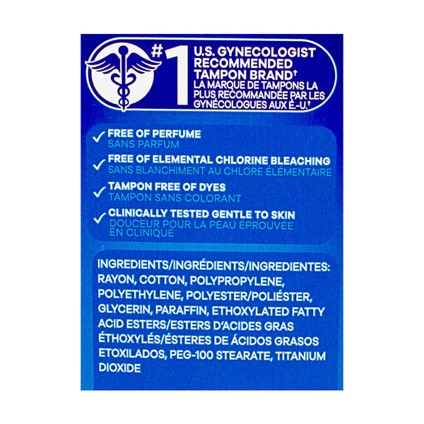 All Travel Sizes: Wholesale Tampax Pearl Tampons Super Unscented - 18 ...