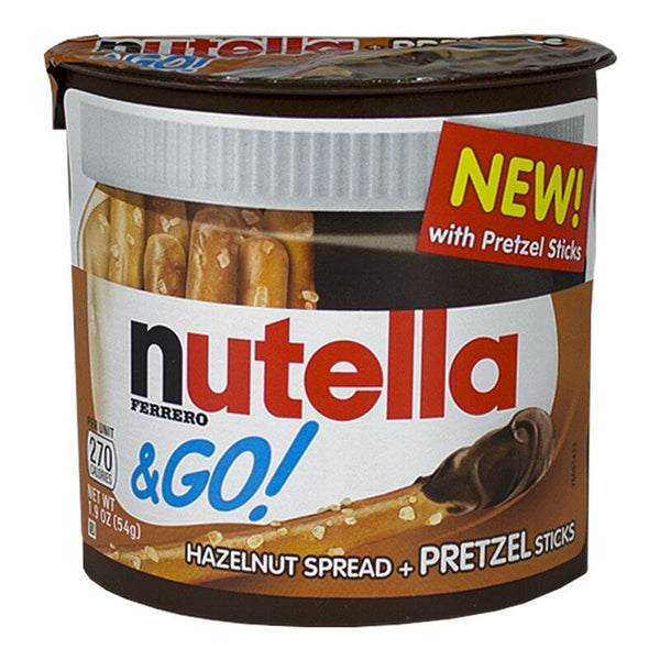 All Travel Sizes: Wholesale Nutella & Go Hazelnut Spread Plus Pretzels ...