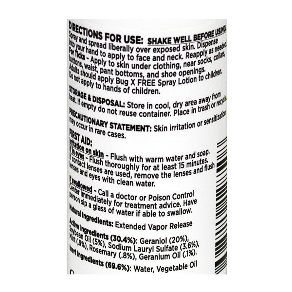 All Travel Sizes: Travel Size BugX Deet Free Insect Repellent - 2 oz ...
