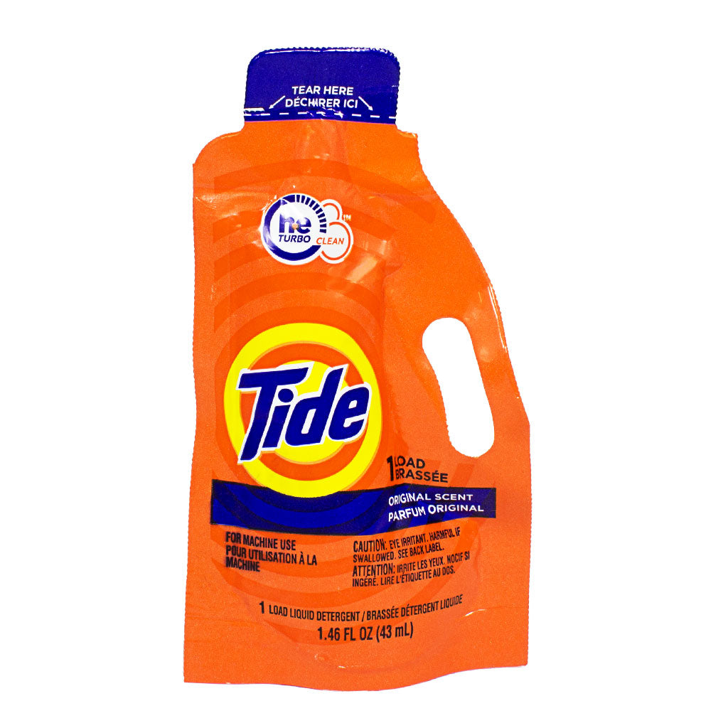 All Travel Sizes: Travel Size Tide 1 Load Liquid Detergent - 43 ml ...